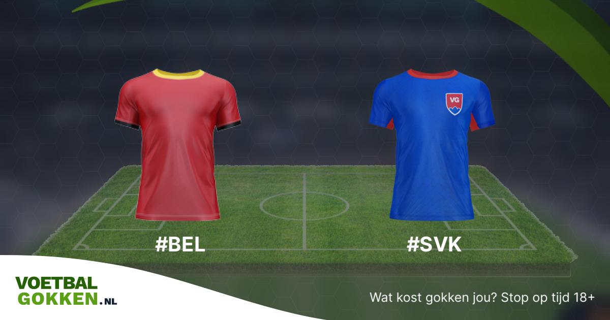 Rode Duivels starten jacht op Europese titel tegen Slowakije ...