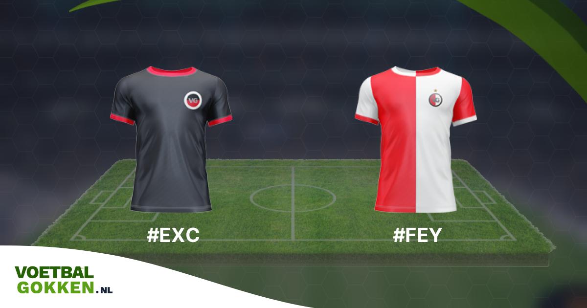 Wedden op kampioensduel: Excelsior Rotterdam - Feyenoord | VoetbalGokken.nl